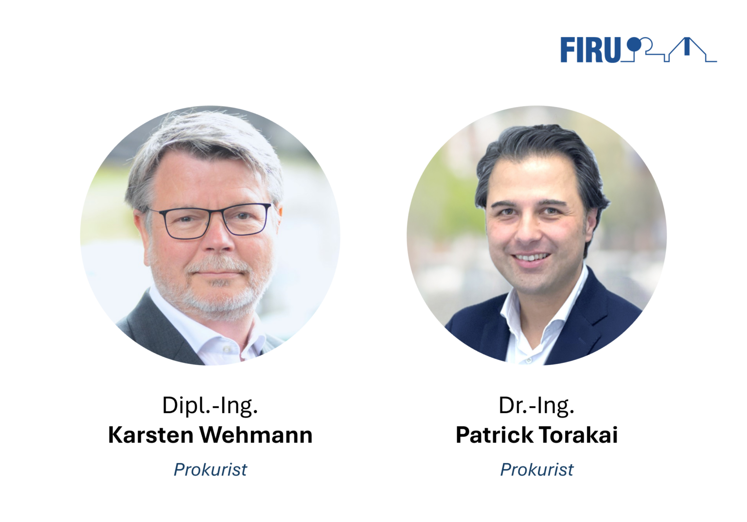 FIRU mbH erweitert die Geschäftsführung 👔🌱 - FIRU mbH